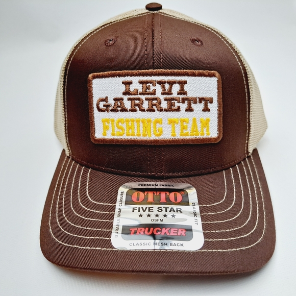 thepatriotspride.com | Accessories | Levi Garrett Fishing Embroidered ...